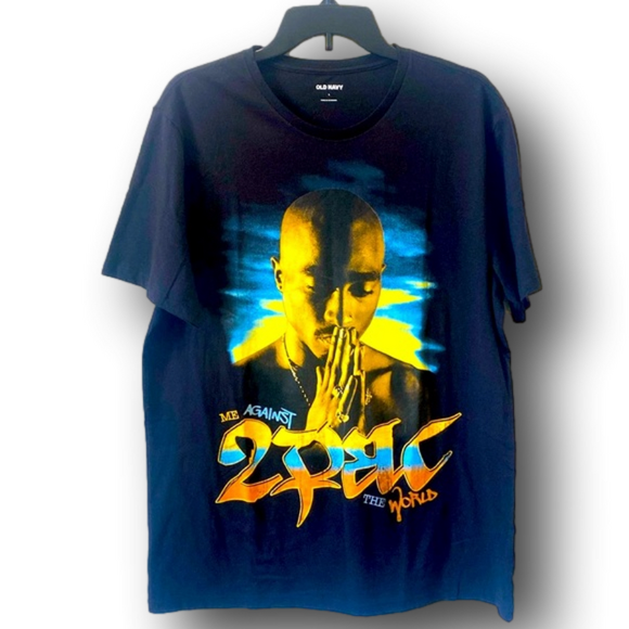 Old Navy | Shirts | 2pac Me Against The World Graphic Tshirt Size Large ...